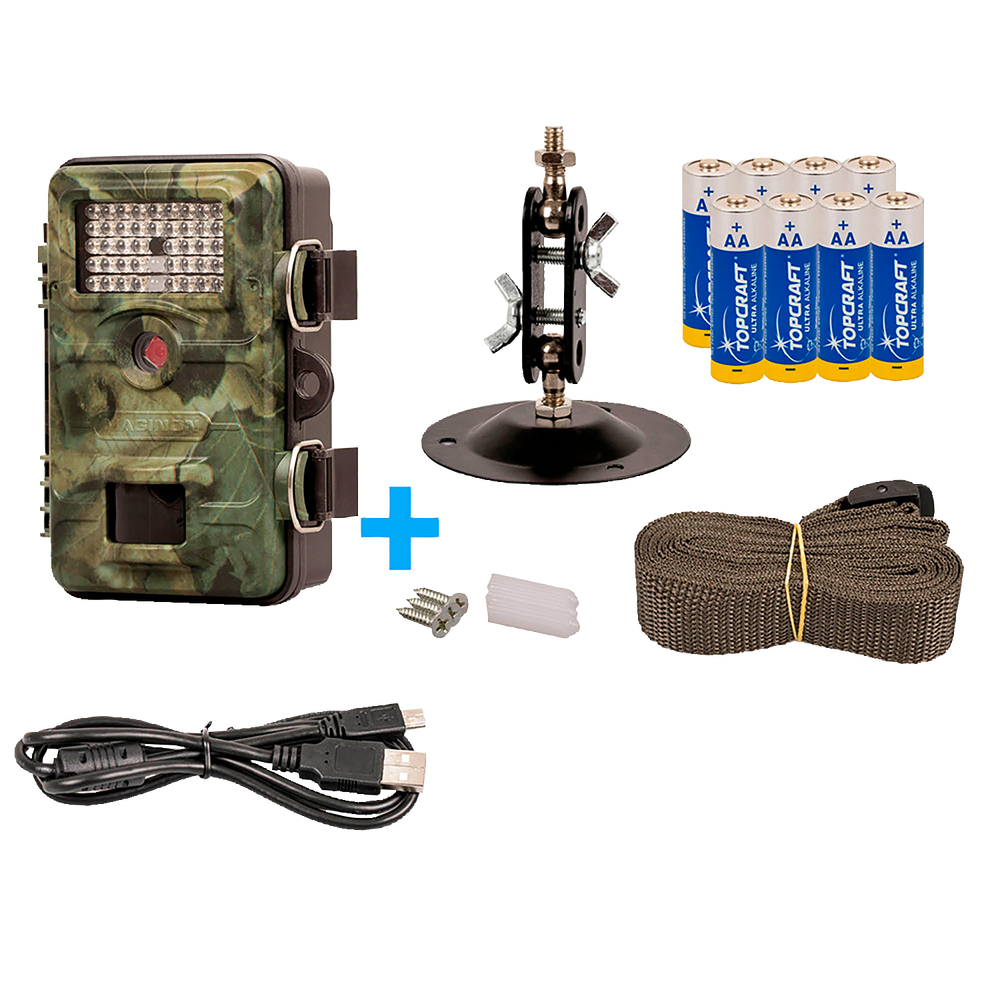 Maginon Wildlife Camera WK-4HDW Professional Set – Full HD, App Contro